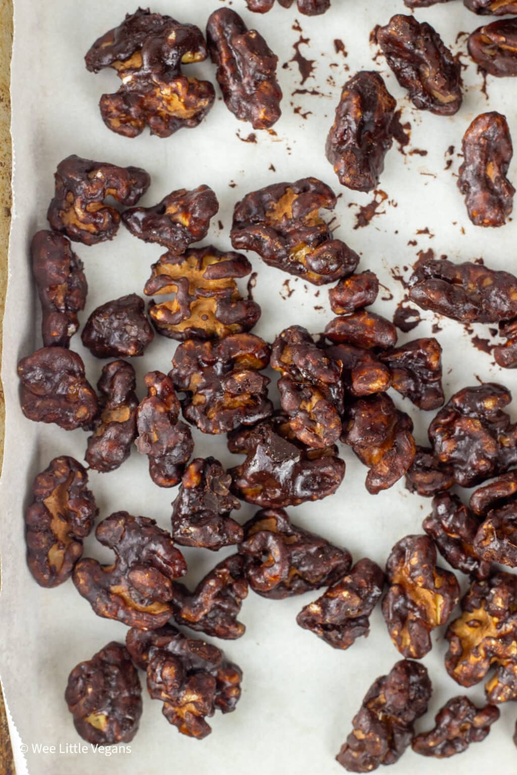 Dark Chocolate Salted Walnuts – Wee Little Vegans