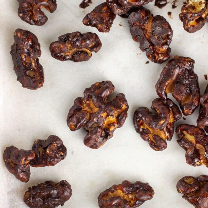 Dark Chocolate Salted Walnuts – Wee Little Vegans
