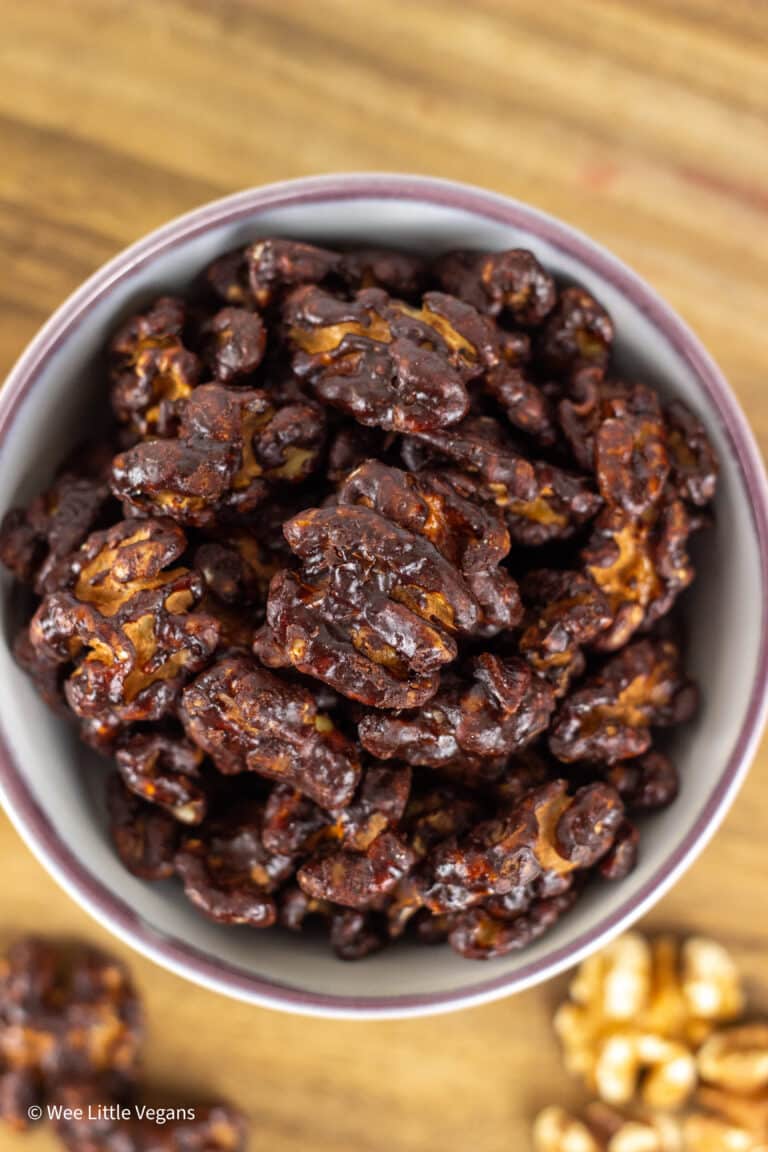 Dark Chocolate Salted Walnuts – Wee Little Vegans